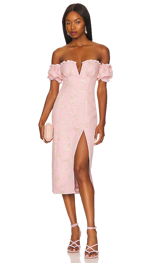 MAJORELLE MAJORELLE Solandia Midi Dress